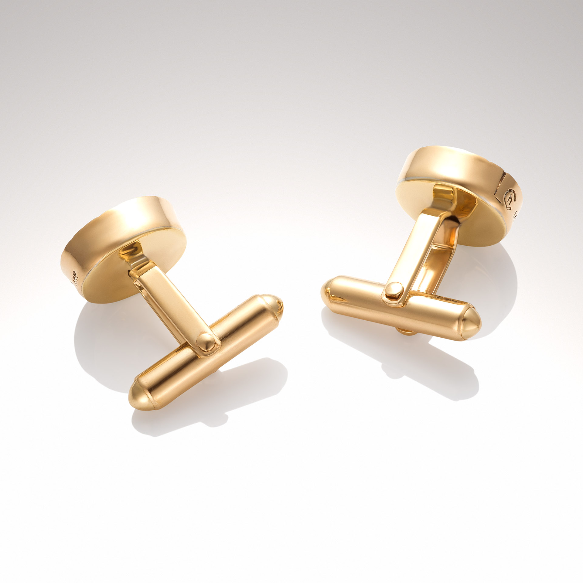 14K Emu Cufflinks | HCL Metal Works